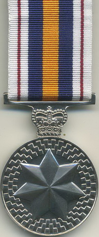 Christies - FULL SIZE COPY - NATIONAL POLICE SERVICE MEDAL